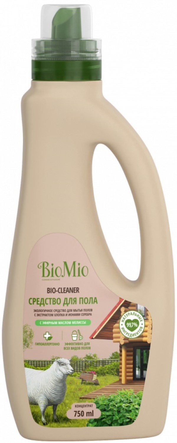 Detergent pentru suprafețe BioMio Bio-Floor Cleaner Melissa 750ml ...