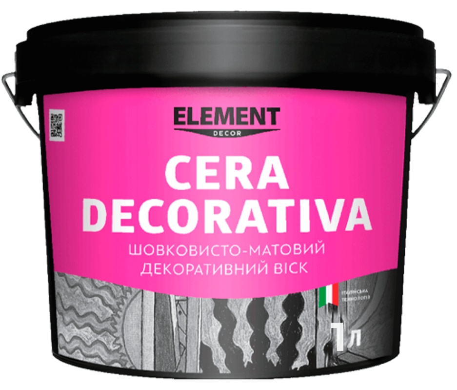 Декоративный воск Element Decor Cera Decorativa 1L - купить по выгодной ...