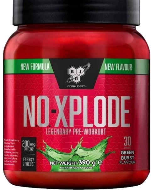 Предтренировочный комплекс BSN No Xplode Green Burst 650g, купить по ...