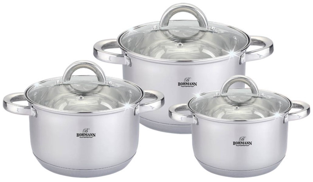 Набор посуды Bohmann BH-06-395 — купить в Молдове | Pandashop.md