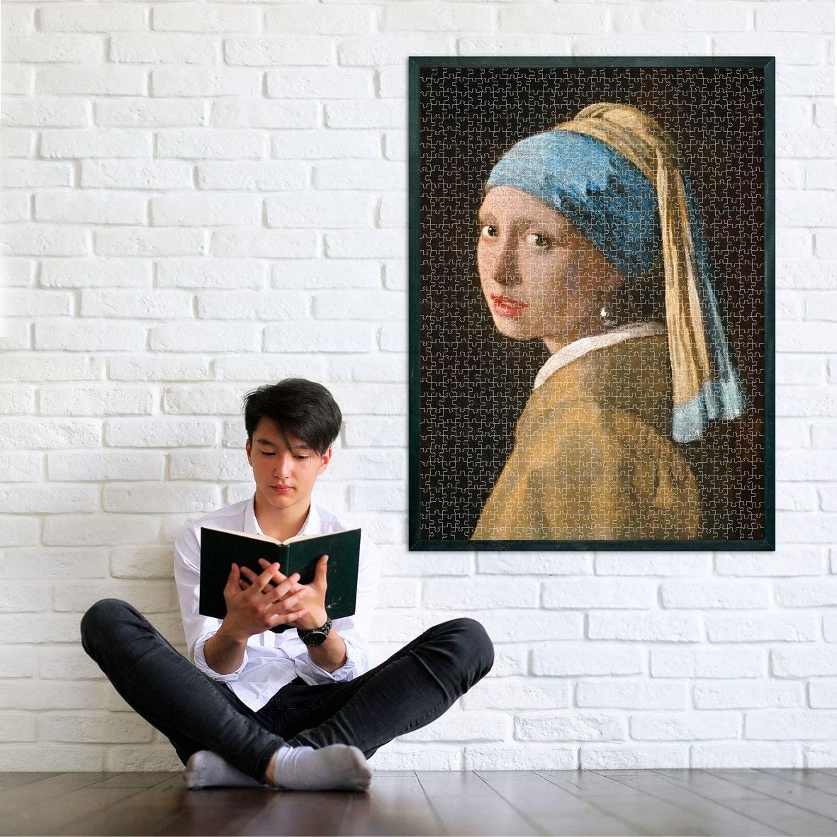 Пазл Clementoni 1000 Девушка с жемчужной серьгой (39614) – PandaShop.md ...