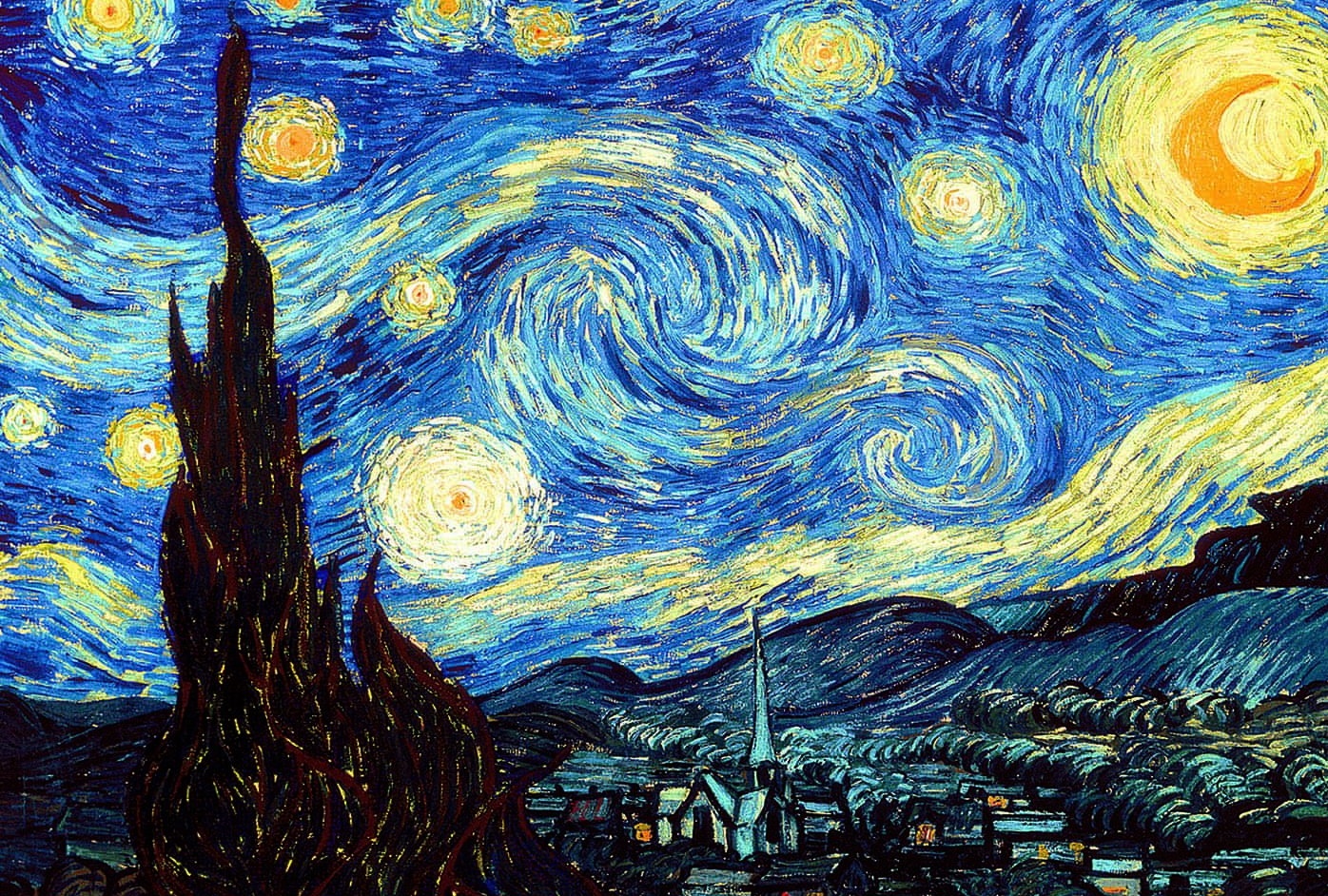 Пазл Educa 1000 The Starry Night Vincent Van Gogh (19263), купить по ...
