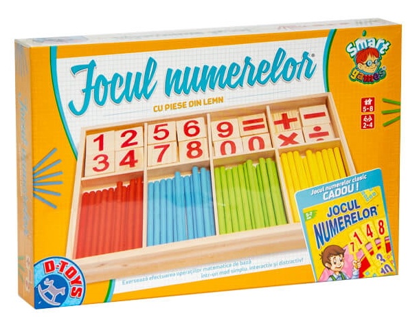 Materialul de numărare D-Toys Jocul Numerelor (71729) — cumpără în ...