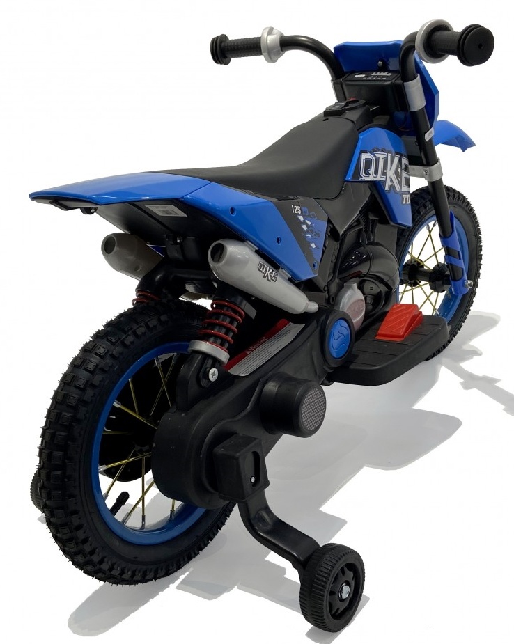 Детский электро-мотоцикл ChiToys QIKE Blue – PandaShop.md. Купить ...
