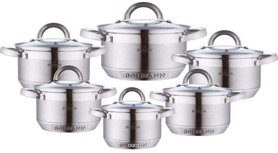 Набор посуды Bohmann BH-0717 – купить в Кишиневе и Молдове | PandaShop