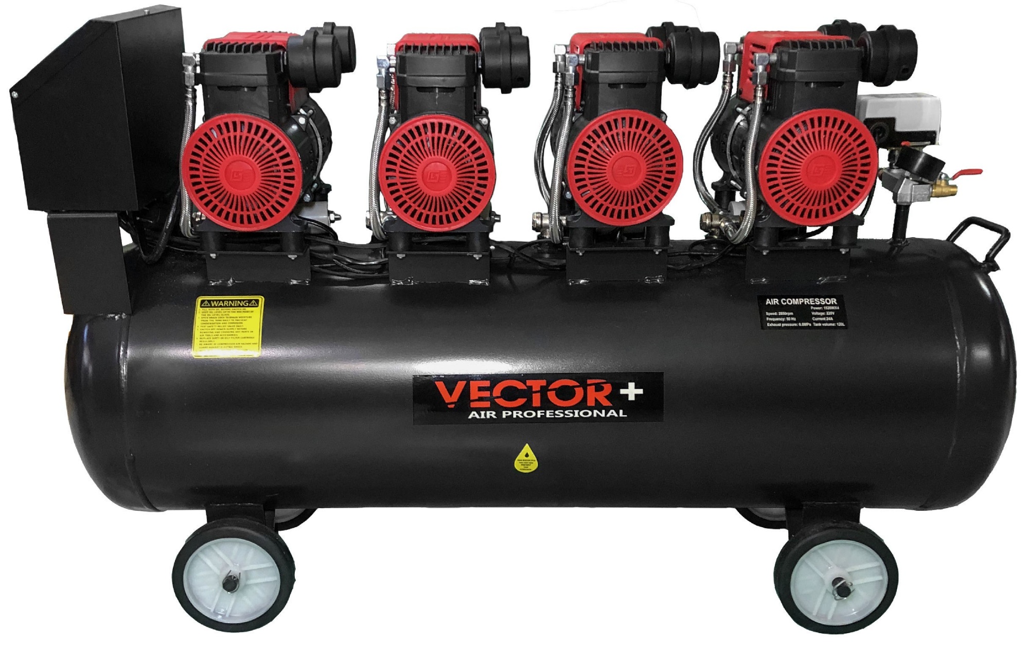 Compresor Vector 1520Wx4 120L, cumpără la prețul de 17 040 lei cu ...
