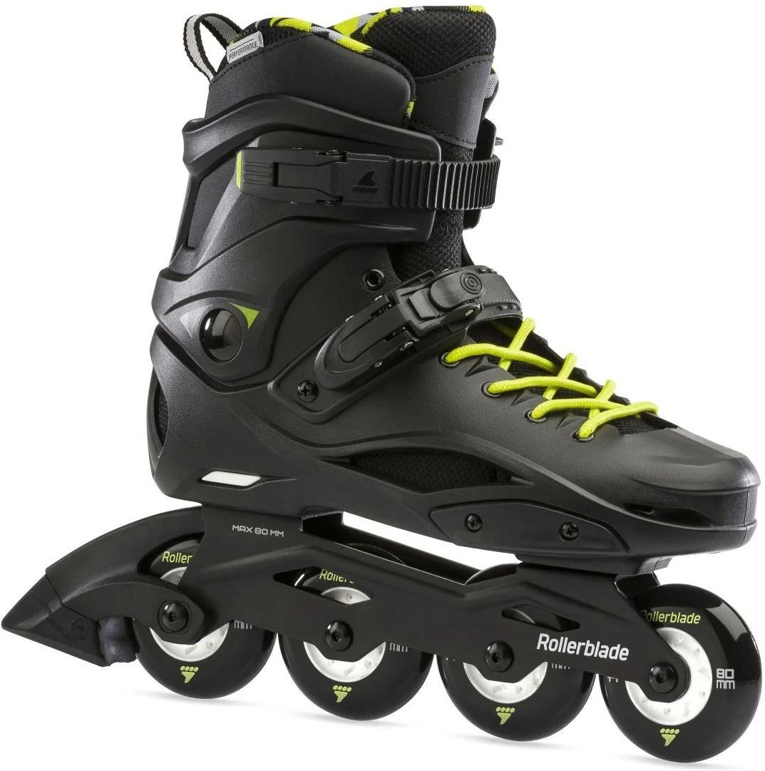 Role RollerBlade RB Cruiser Black/Neon Yellow 39, cumpără la preț avantajos cu livrare în ...
