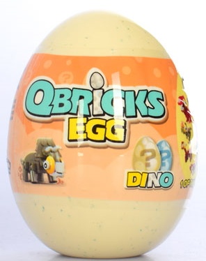 Set de construcție Sluban Qbricks — Egg Dino (B0796S), cumpără la preț ...