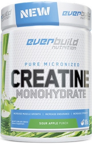 Creatina Everbuild Creatine Monohydrate 300g Sour Apple Punch – cumpără ...