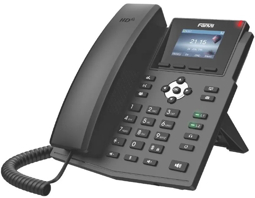 Telefon IP Fanvil X3SP v2 Black, cumpără la preț avantajos cu livrare ...