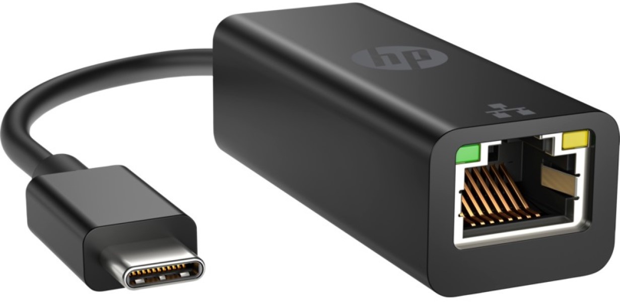 Сетевой адаптер HP USB-C to RJ45 (V7W66AA) – PandaShop.md. Купить ...