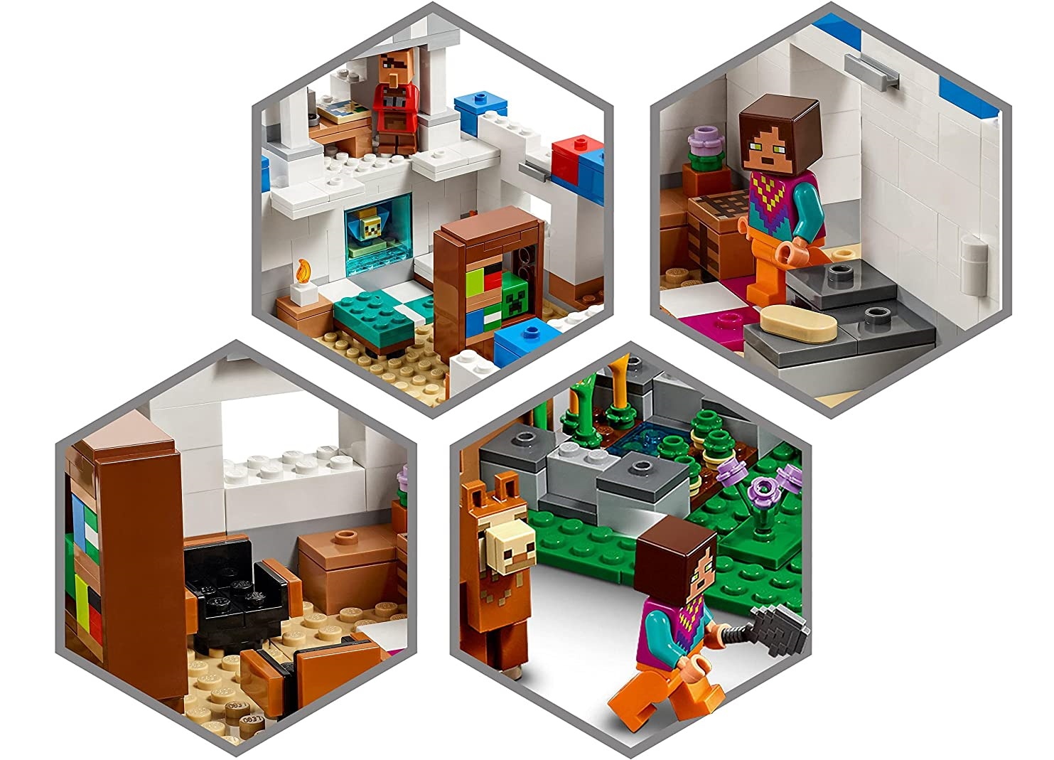 Конструктор Lego Minecraft: The Llama Village (21188), купить по ...