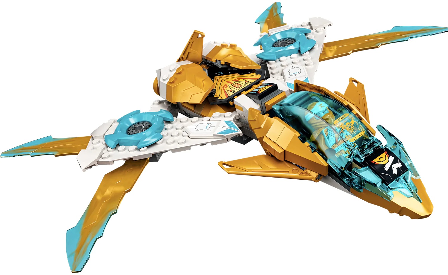 Конструктор Lego Ninjago Zanes Golden Dragon Jet 71770 купить по выгодной цене с доставкой