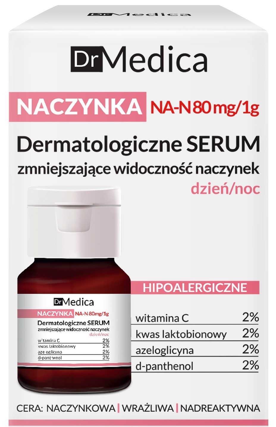 Сыворотка для лица Bielenda Dr. Medica Capillary Skin 30ml, купить по ...