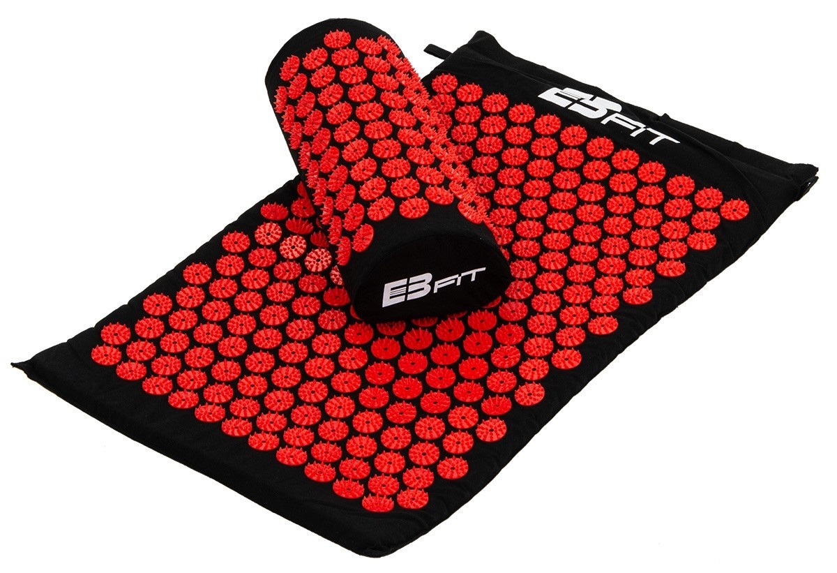 Коврик для массажа EB Fit Acupressure and Massage Mat Red, купить по ...