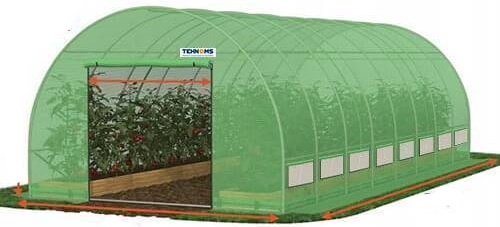 Парник (теплица) Tehno MS 8х4х2.45m (10001480) - купить по цене 14 387 ...