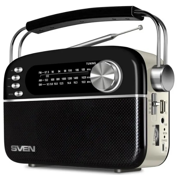 Radio portabil Sven SRP-505 Black, cumpără la preț avantajos cu livrare ...