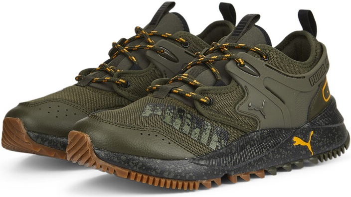 Adidași pentru bărbați Puma Pacer Future Trail Forest Night/Puma Black ...