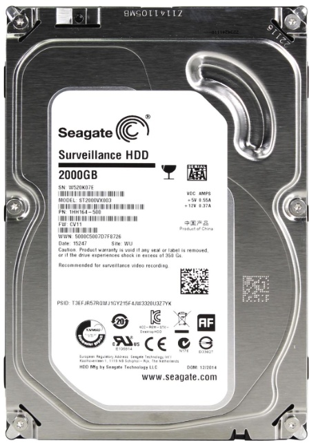 HDD Seagate Surveillance 2Tb (ST2000VX003), cumpără la preț avantajos ...