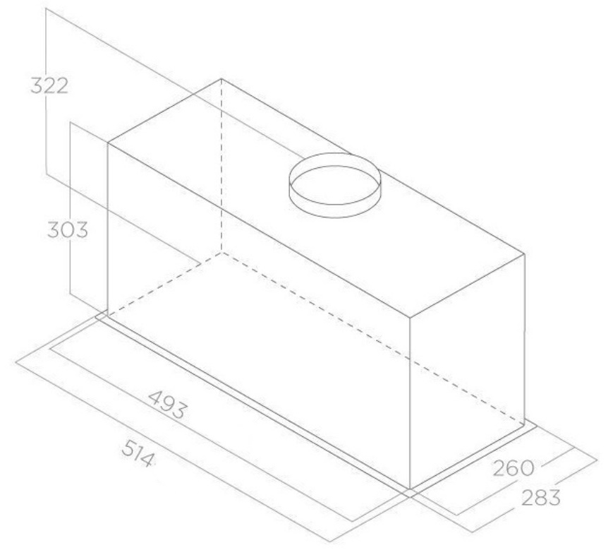 Вытяжка Elica Lane MBL/A/52 – PandaShop.md. Купить вытяжка Elica Lane ...