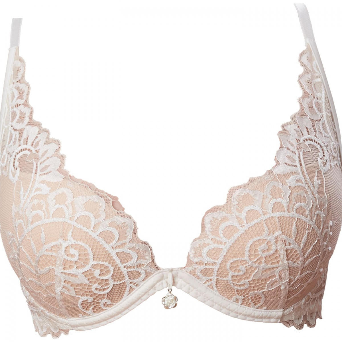 Sutien Milavitsa 320353 White/Nude 75-C, cumpără la preț avantajos cu ...