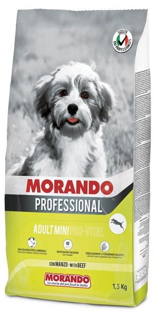 Сухой корм для собак Morando Professional Adult Mini Beef 15kg – купить ...