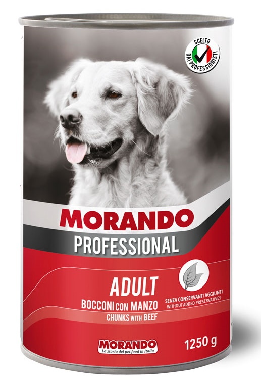 Hrană umedă pentru câini Morando Professional Adult Beef 1250g ...