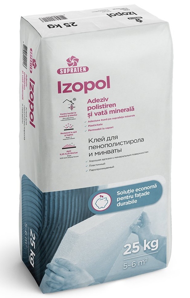 Adeziv Supraten Izopol 25kg – cumpără în Chișinău și Moldova | PandaShop