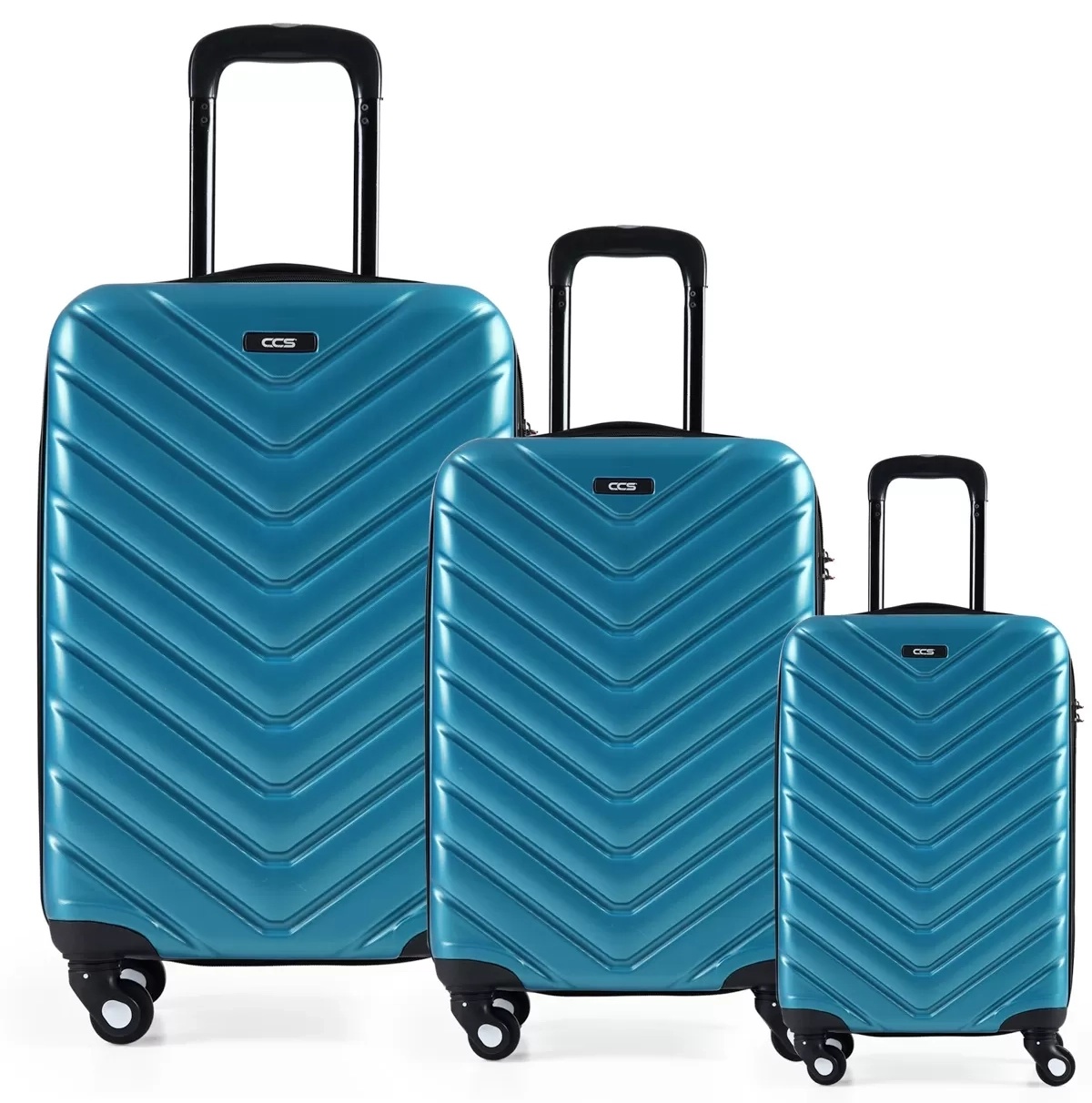 Set de valize CCS 5175 Set Blue, cumpără la preț avantajos cu livrare ...