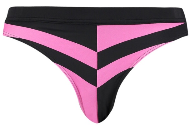 Женские плавки Puma Swim Women Heritage Stripe Brazilian 1P Pink Combo ...