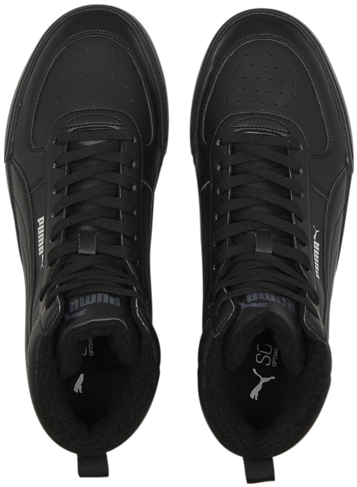 Bocanci pentru bărbați Puma Caven Mid Wtr Puma Black/Silver/Ebony 45 ...
