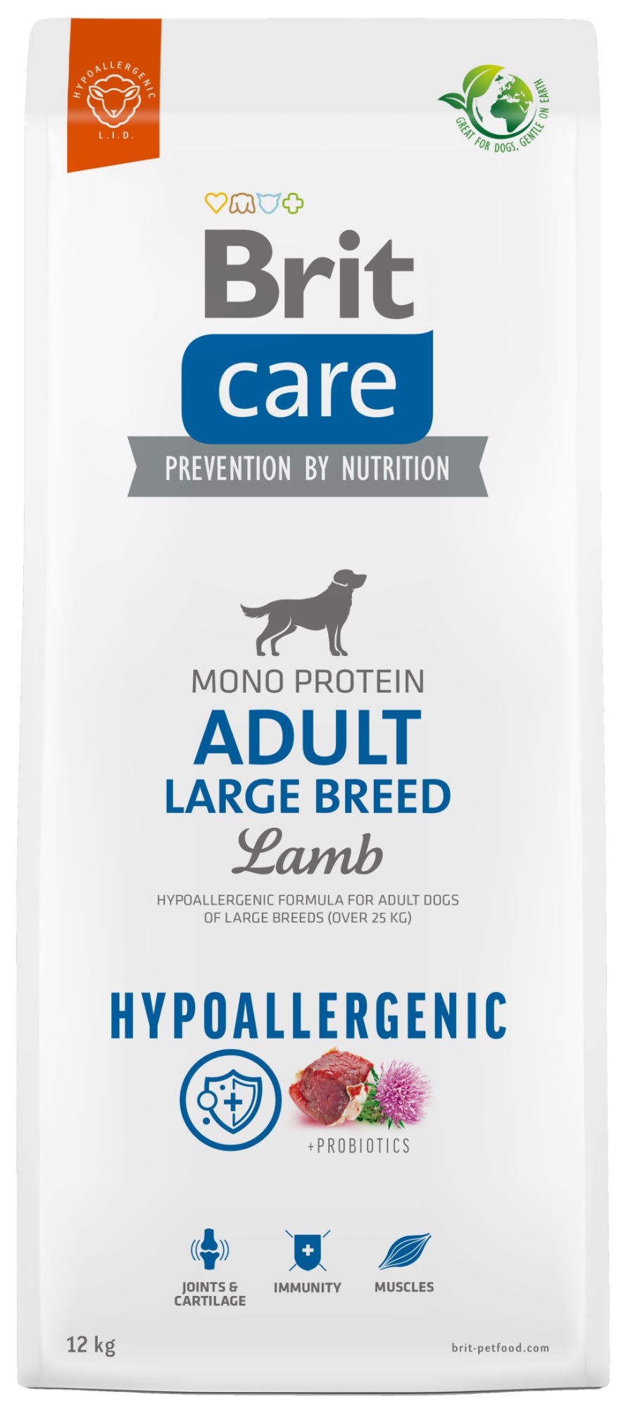 Сухой корм для собак Brit Care Dog Hypoallergenic Adult Large Breed ...