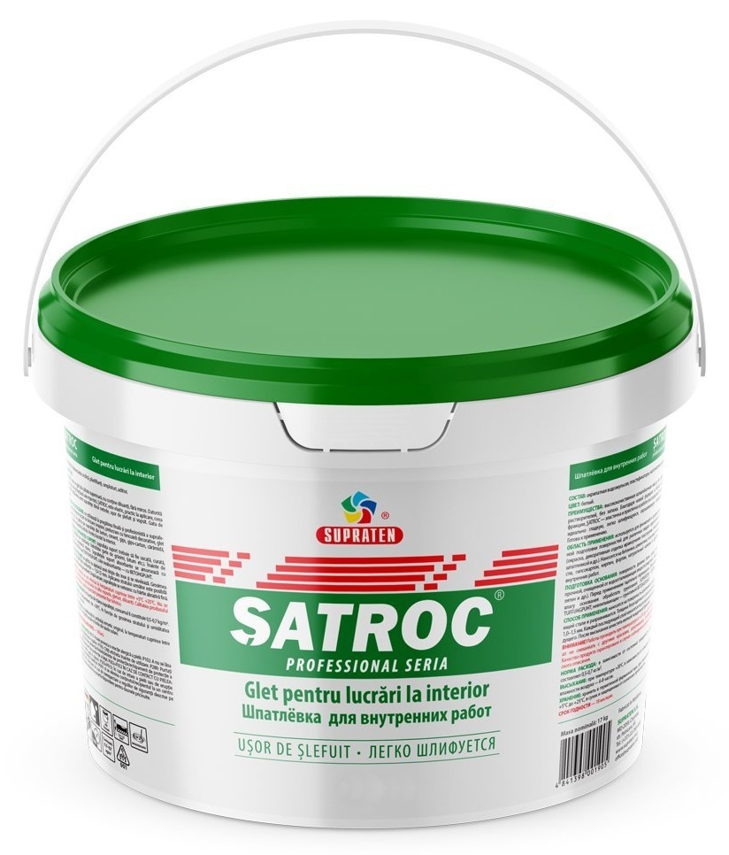 Glet pentru pereti si tavane Supraten Șatroc 8kg – cumpără în Chișinău ...