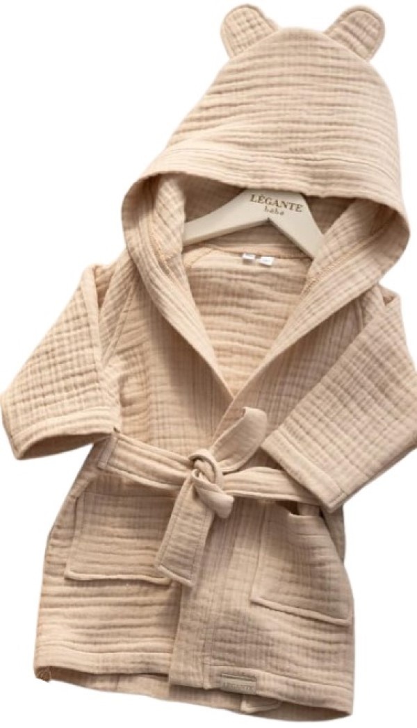 Halat pentru copii Legante Bebe Company Muselina Beige 1-2months ...