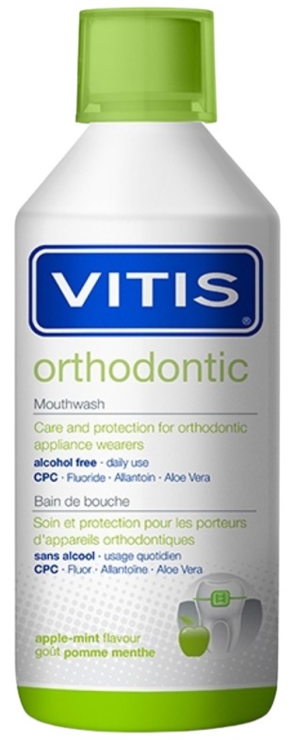 Ополаскиватель для полости рта Vitis Orthodontic Mouthwash 500ml ...