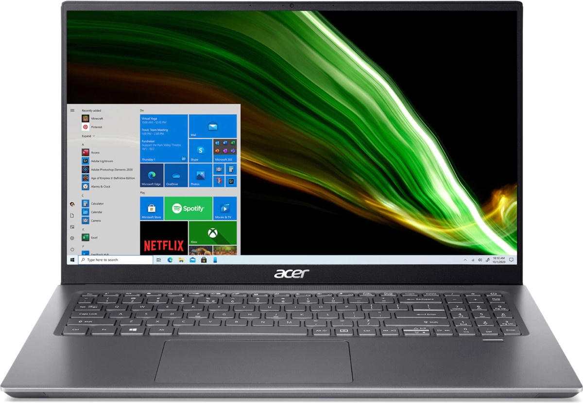 Laptop Acer Swift X SFX16-51G-54S5 Steel Gray — cumpără în Moldova ...