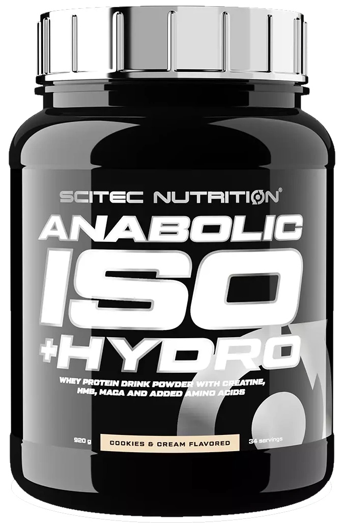 Proteină Scitec-nutrition Anabolic Iso + Hydro 920g Cookies Cream ...