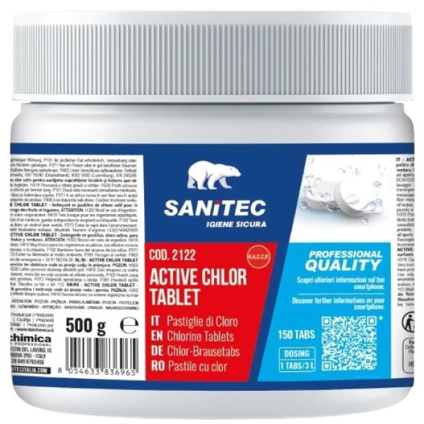 Средства для повседневной уборки Sanitec Active Chlor 0.5L (2122 ...