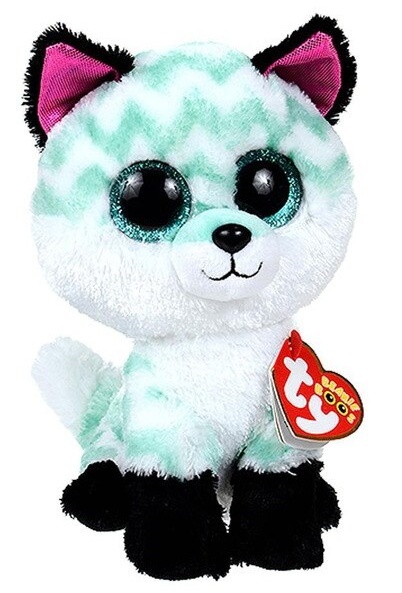 Jucărie de pluș Ty Atlas Aqua Chevron Fox (TY36491), cumpără la preț ...