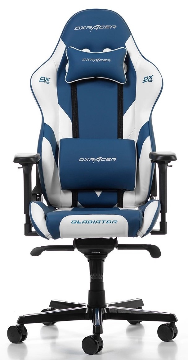 Геймерское кресло DXRacer Gladiator GC-G001-BW-BX2, купить по выгодной ...