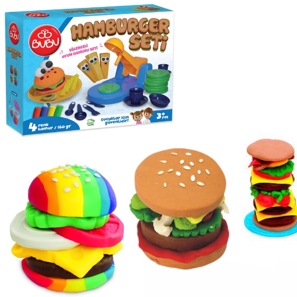 Plastilina BuBu Play Dough Making Burger OH0010 – cumpără în Chișinău ...