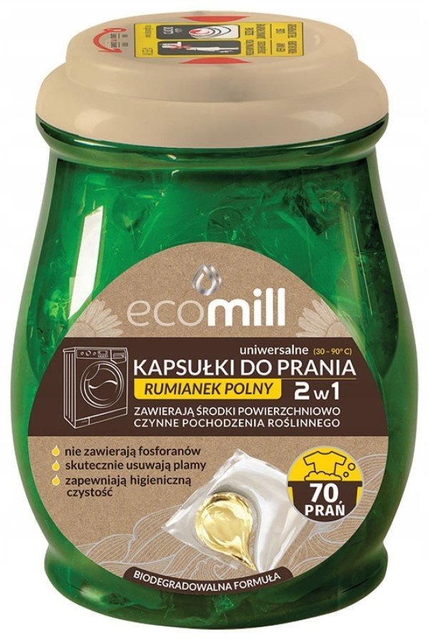 Capsule Ecomill 2in1 Chamomile 70pcs, cumpără la prețul de 479 lei cu ...