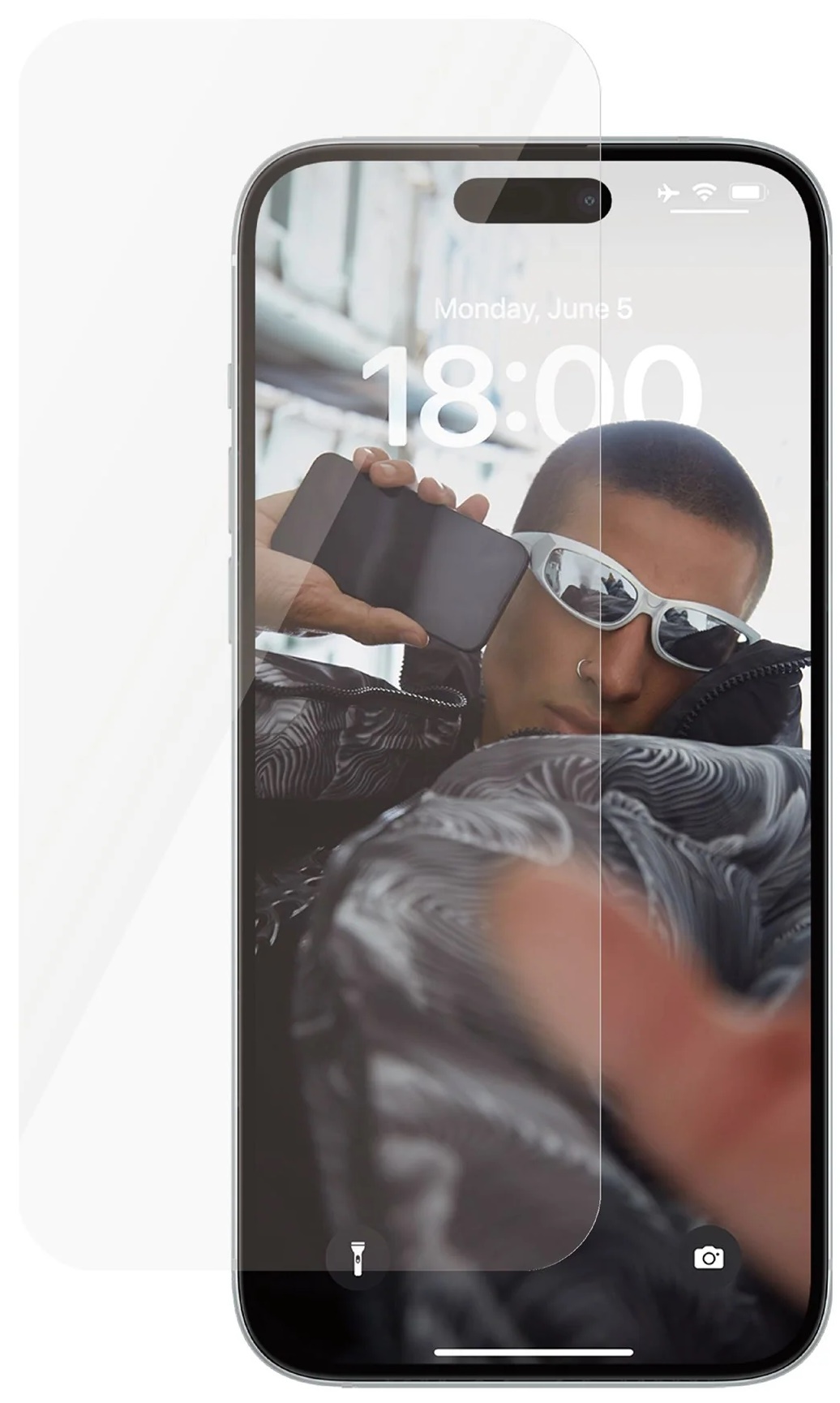 Защитное стекло для смартфона Panzerglass SAFE. Apple iPhone 15 Pro ...