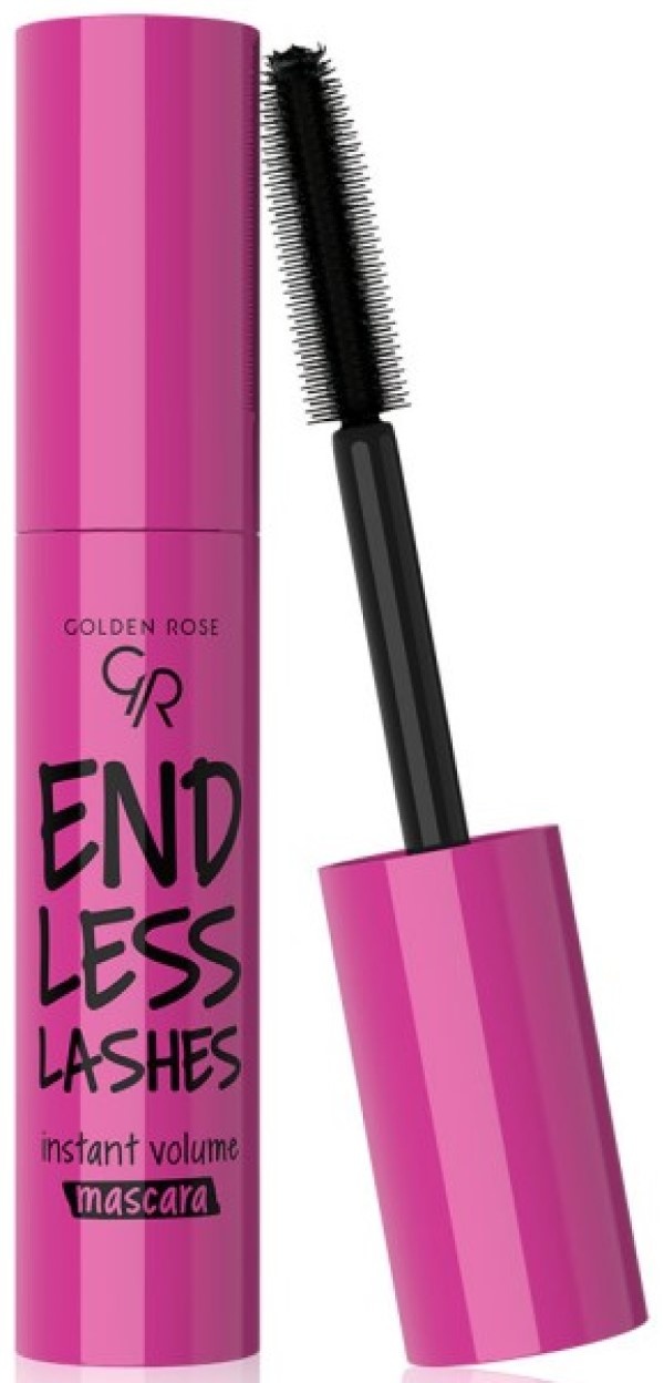 Rimel pentru gene Golden Rose End Less Lash Instant Volume Mascara ...