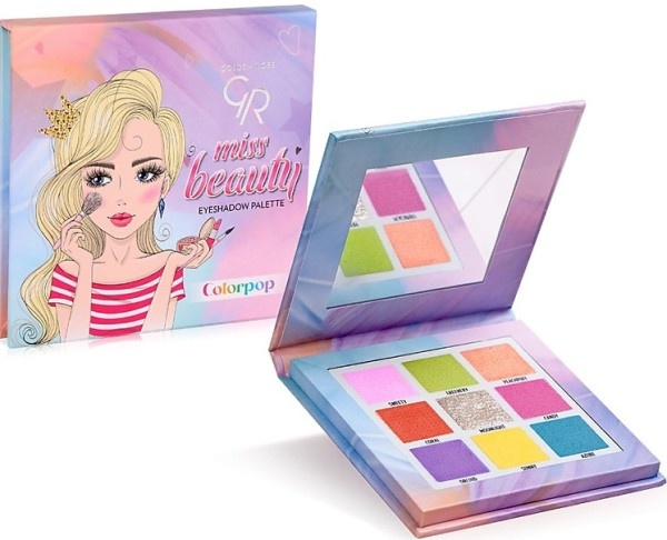 Тени для век Golden Rose Miss Beauty Eyeshadow Palette Colorpop, купить ...