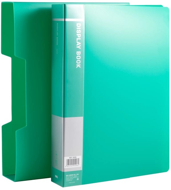 Файловая папка Deli А4 80p Green – PandaShop.md. Купить файловая папка ...