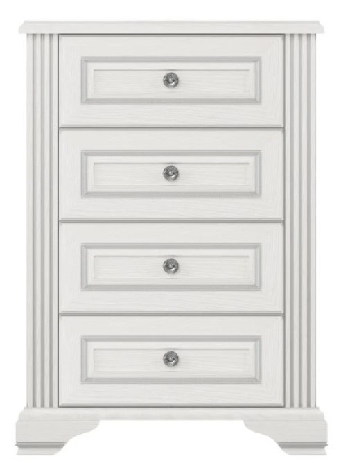 Комод Gerbor Вайт 4S 60 Серебристая сосна - купить по выгодной цене с доставкой по Молдове в ...