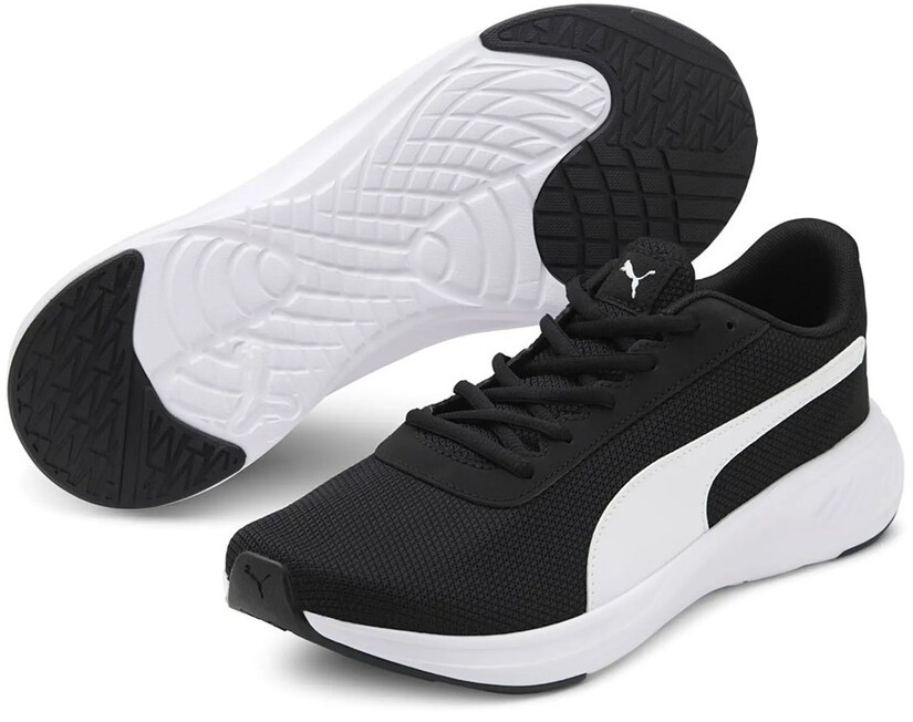 Adidași pentru bărbați Puma Night Runner V2 Puma Black/White 40 ...