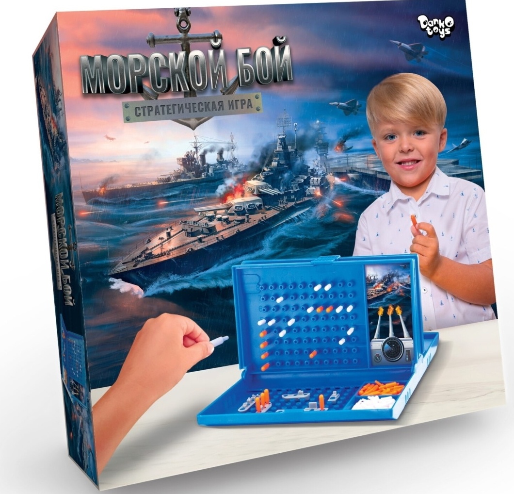 Настольная игра Danko Toys Морской бой (G-MB-01) - купить по выгодной ...