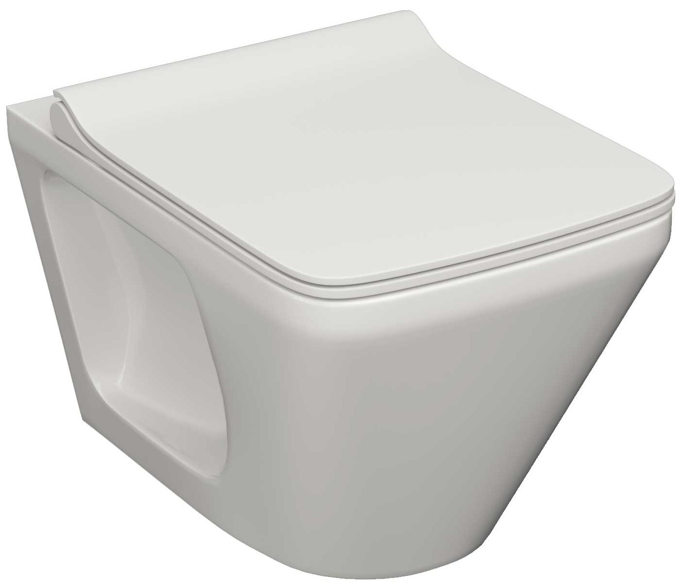 Унитаз Keramin Milan Slim МL White – PandaShop.md. Купить унитаз ...